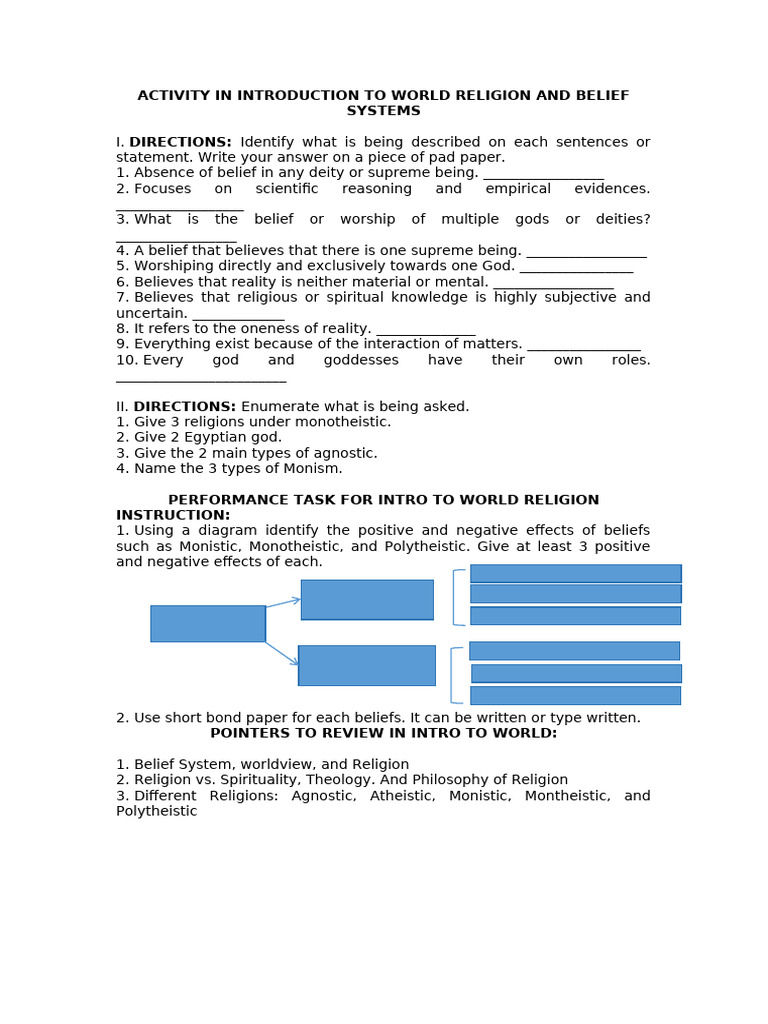 Introduction To World Religions | PDF