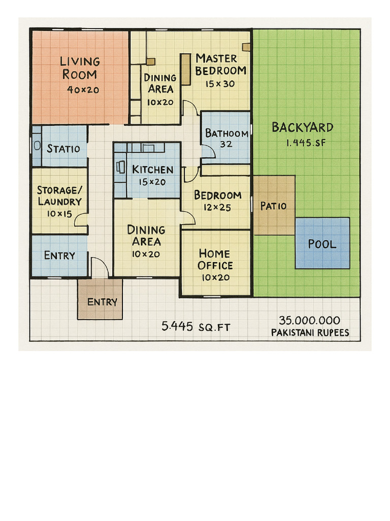 Dream Home Design Floor Plan | PDF