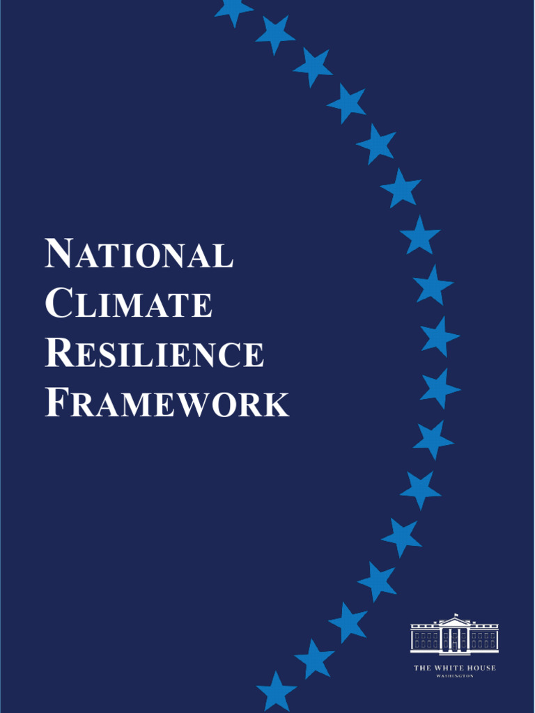 National Climate Resilience Framework 2023 | PDF | Climate Resilience ...