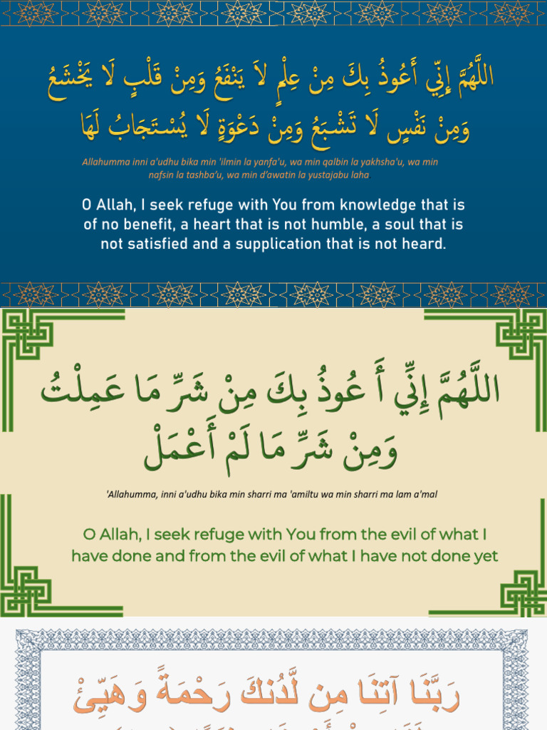 Essential Duas for Healing and Guidance | PDF | Religious Belief And ...