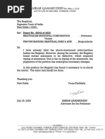 Reply To Legal Notice Format | PDF