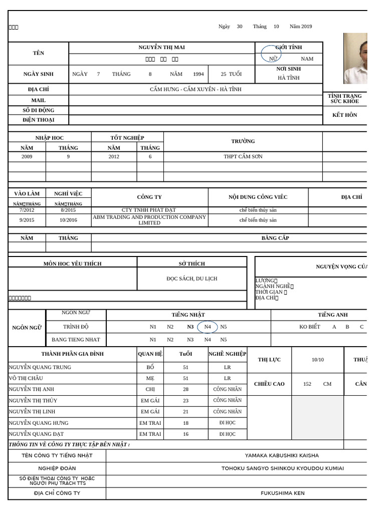 CV Sarah Jesika | PDF