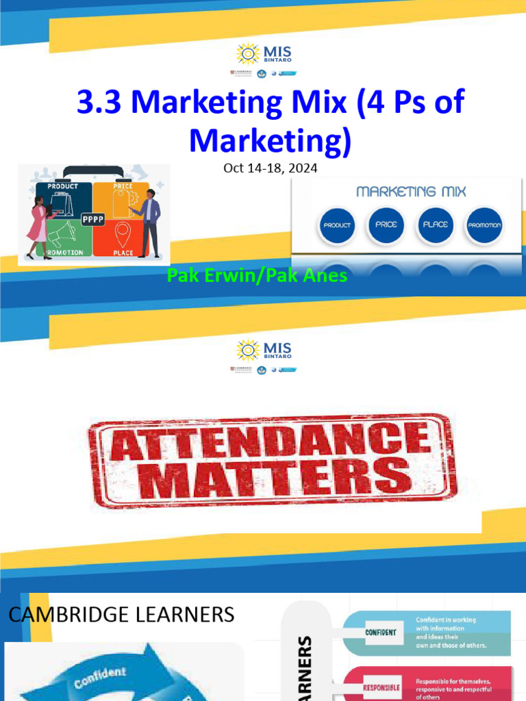 3.3 Marketing Mix 4 Ps of Marketing Product | PDF