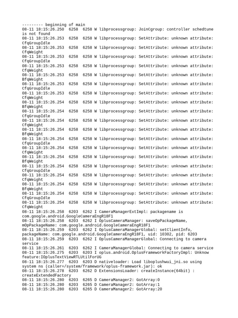 Log Cat 1754914526074 | PDF | Computing Platforms | Operating System ...