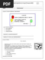 Prova Completa - 2 Ano Atualizado 2024 Saresp PDF | PDF