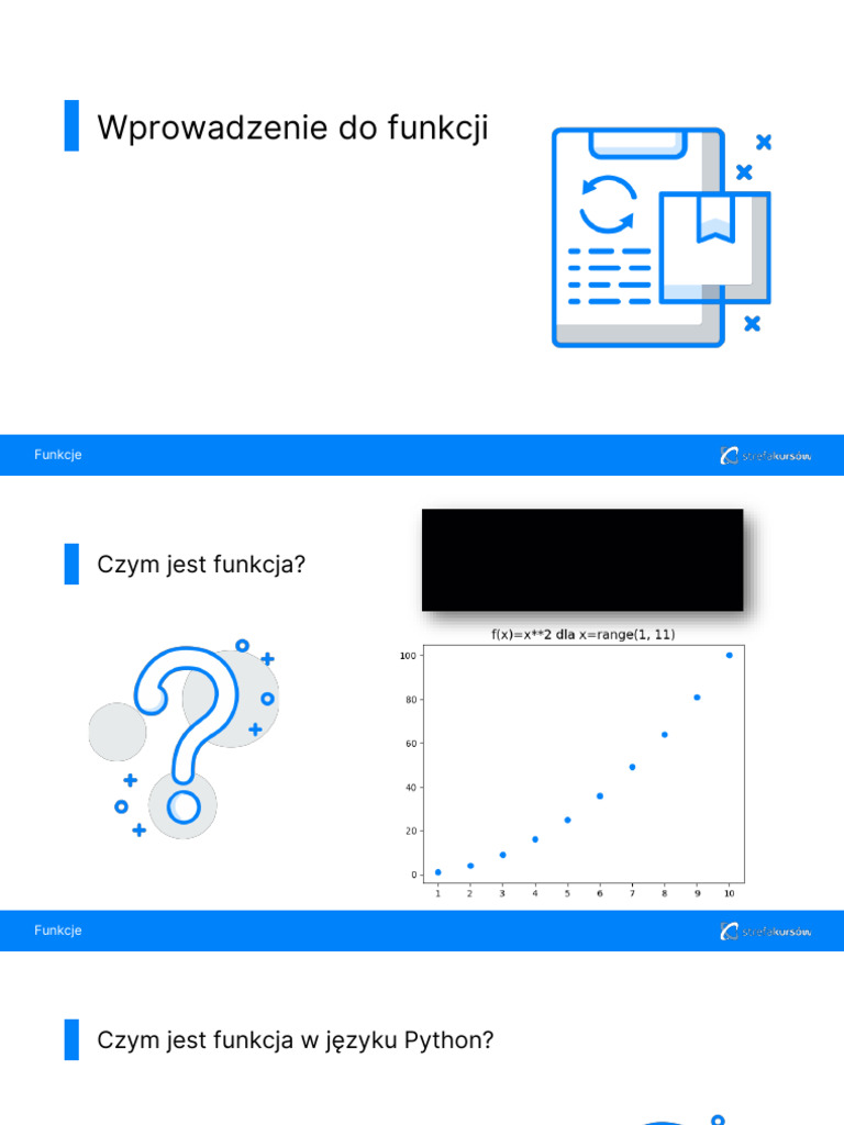 Wprowadzenie Do Funkcji: Funkcje | PDF