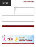 Bank Service Request Form | PDF | Cheque | Payments