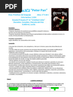 Secuencia Didáctica Peter Pan - 4° A - B PDF | PDF | Escritores | Libros