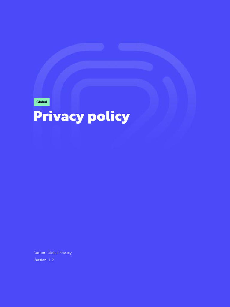 Foundever Privacy Policy V1.2 | PDF | Privacy | Information Privacy