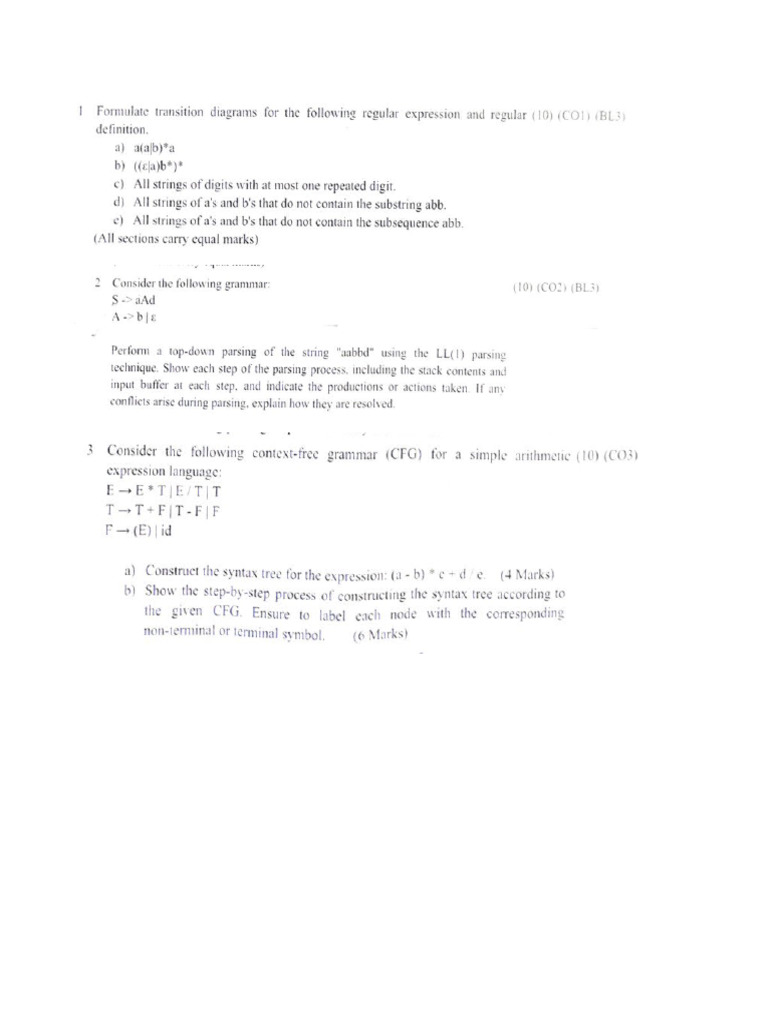 7 Compiler Design | PDF