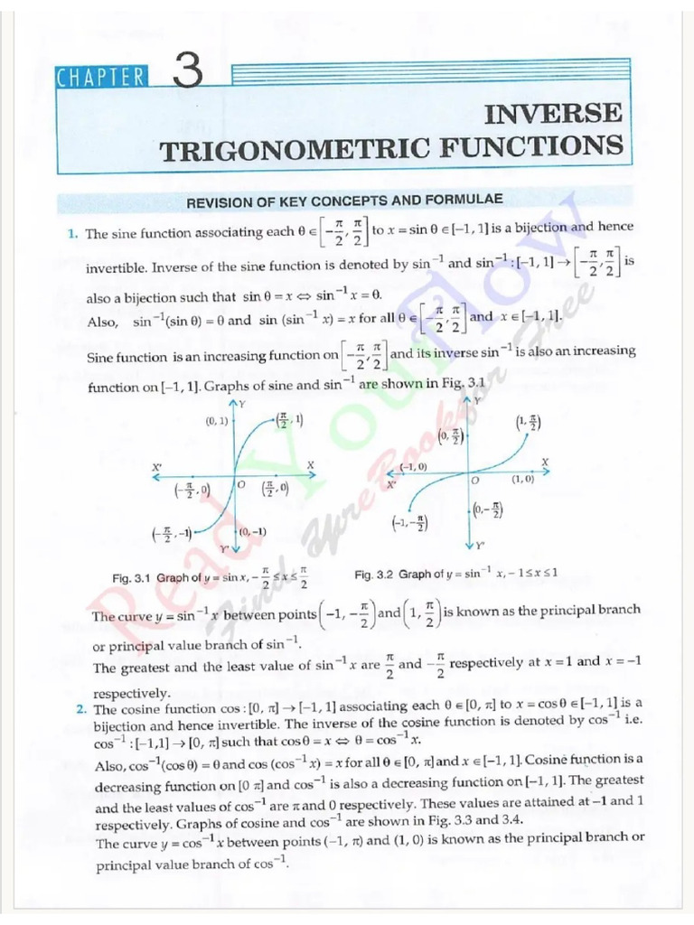 Inverse Trigonometry | PDF
