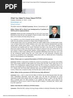 FATCA vs IGA Models 1 & 2 Comparison | PDF | Common Law | Public Law