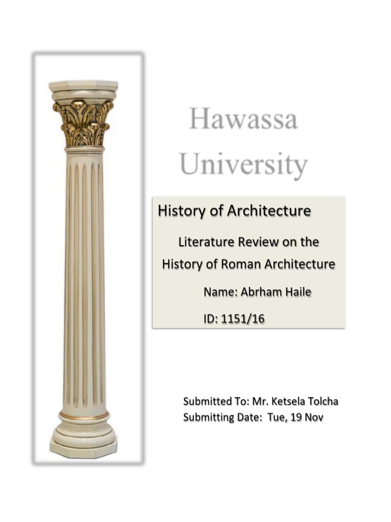 Roman Architecture: History and Innovations | PDF | Architectural ...