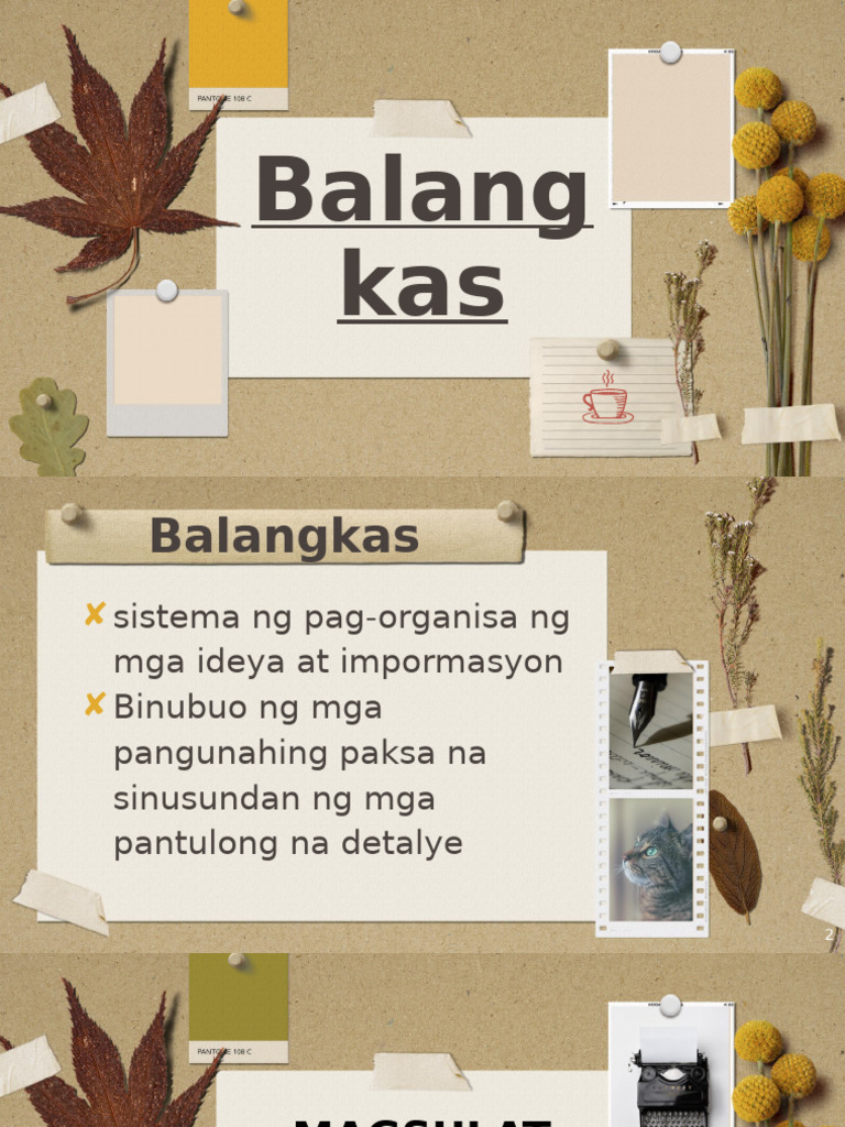 3.4 Balangkas | PDF