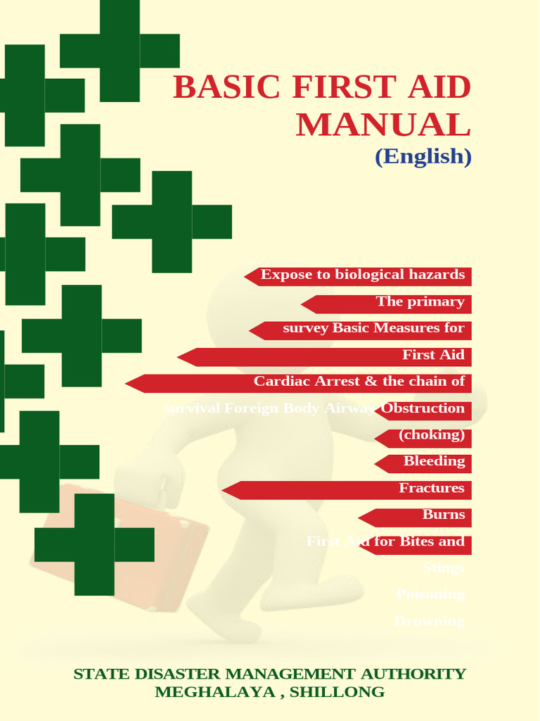 Basic First Aid Manual English | PDF | Cardiopulmonary Resuscitation ...