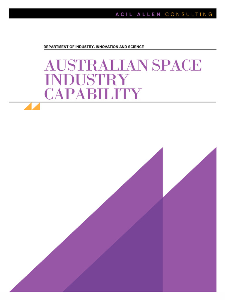 Australian Space Industry Capability - A Review 0 | PDF | Satellite | Nasa