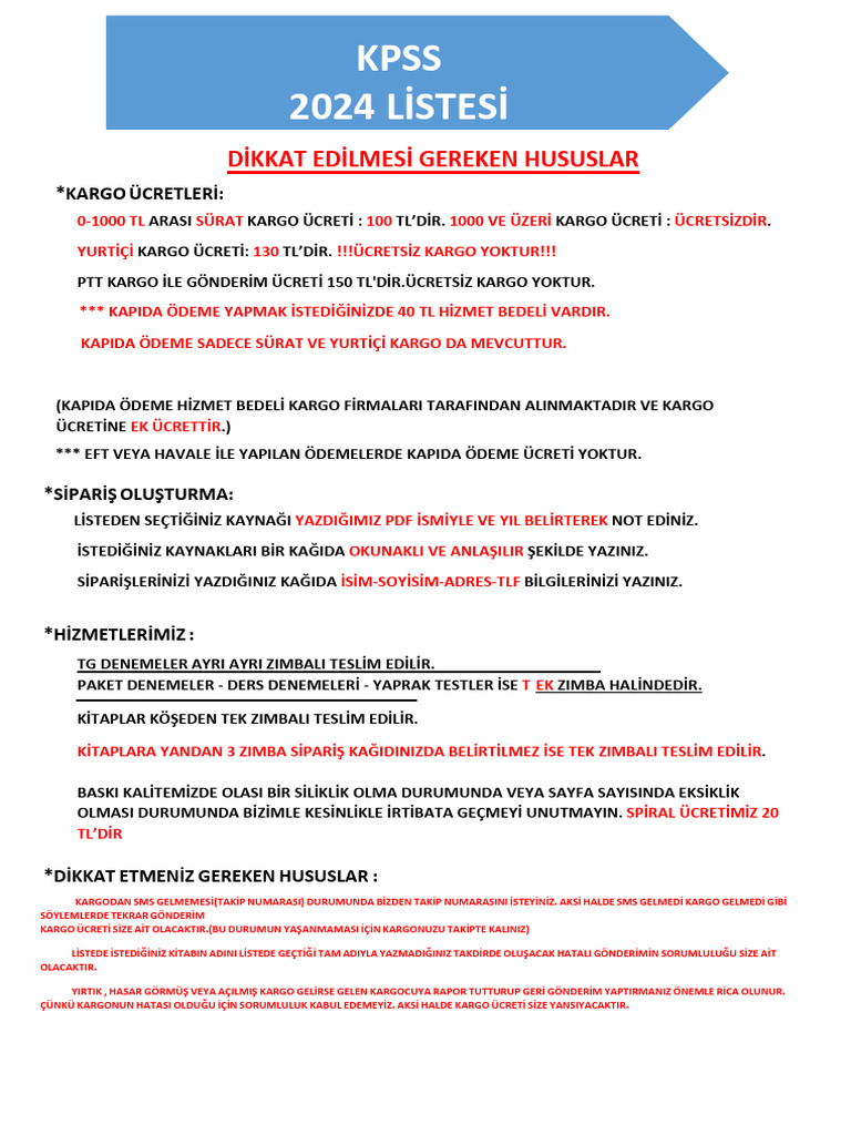 Kpss Gkgy 2024 | PDF