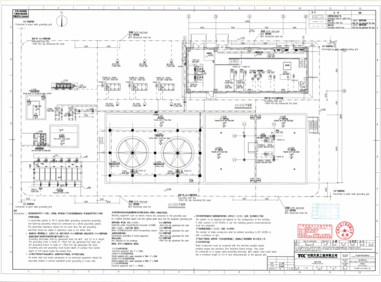 T23B07 410 EH21 01 - C01 Grounding Drawing | PDF