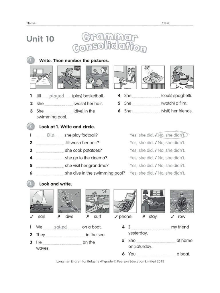 Worksheet - 178615 - Past Simple 2 | PDF