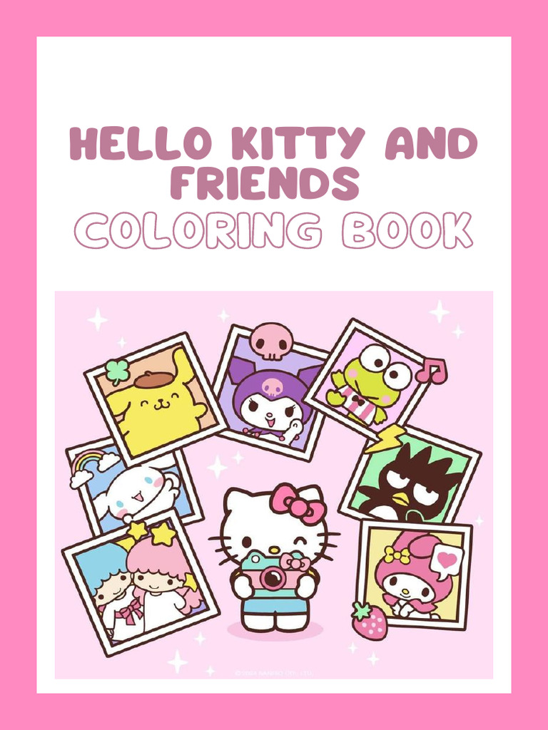 Libro para Colorear de Hello Kitty | PDF