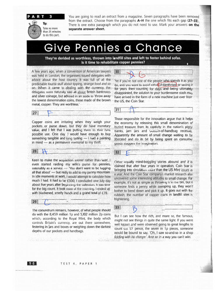 11 Give Pennies A Chance | PDF