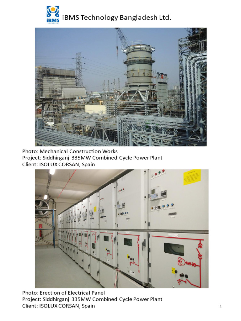 Pictorial Project Reference | PDF | Power Station | Electricity Generation
