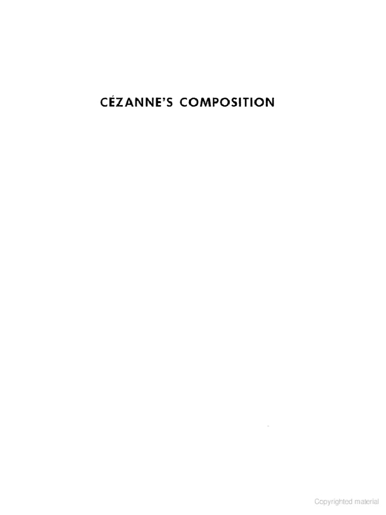 Cézanne's Composition (1-156pp) | PDF