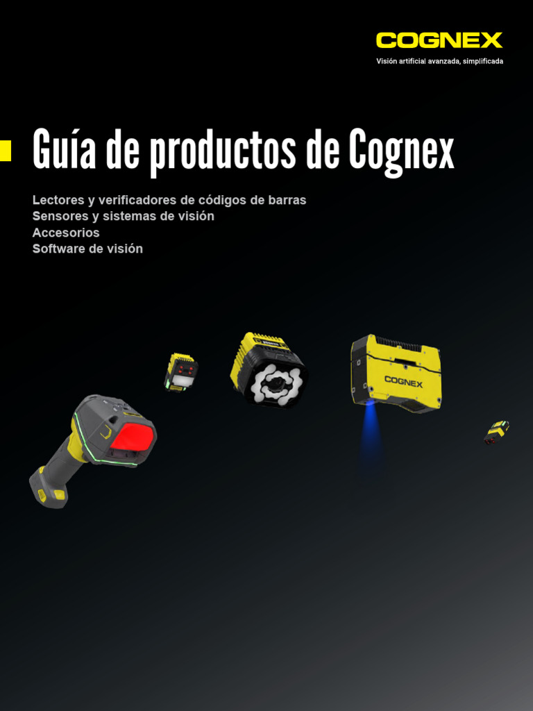 Cognex Product Guide | PDF | Software | Inteligencia artificial