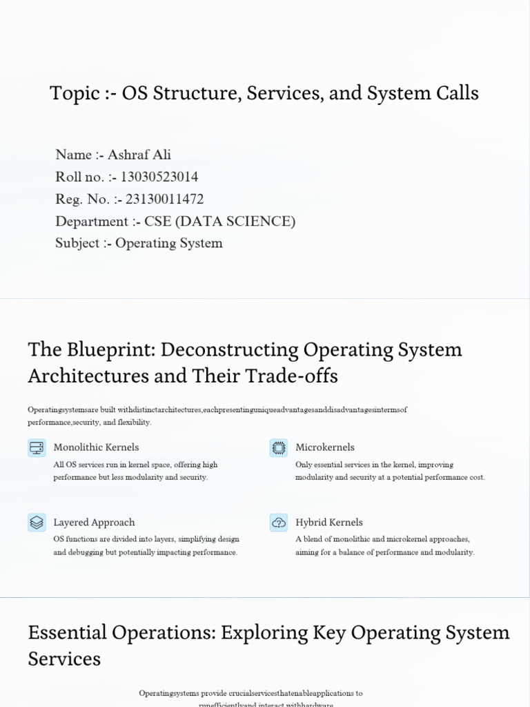 Understanding The Core OS Structure Services and System Calls Explained - PDF 20250811 222148 ...