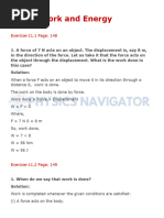 Lakhmir Singh Solutions Class 9 Physics Chapter 4 PDF Potential Energy Force | PDF | Force ...