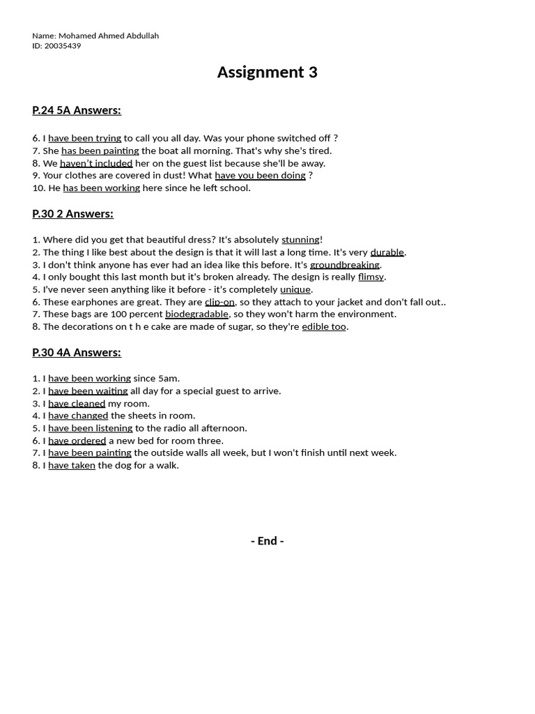 Assignment3 | PDF