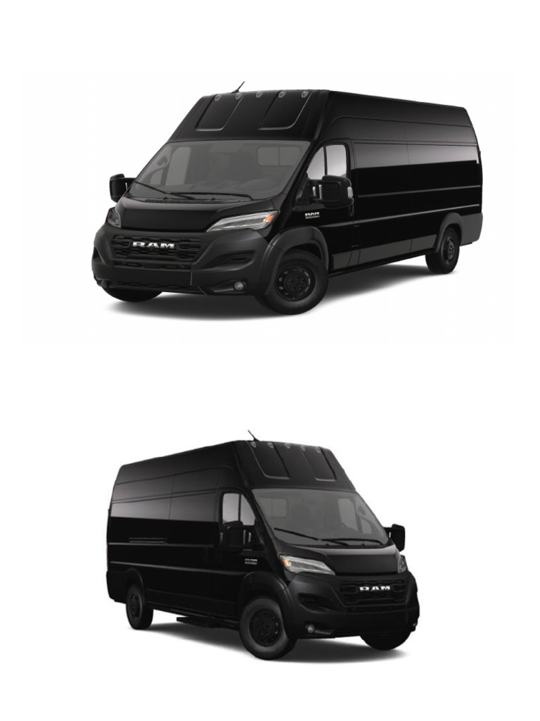 2023 Ram Promaster 3500 Cargo Van Super High Roof 159 WB Ext Powertrain ...
