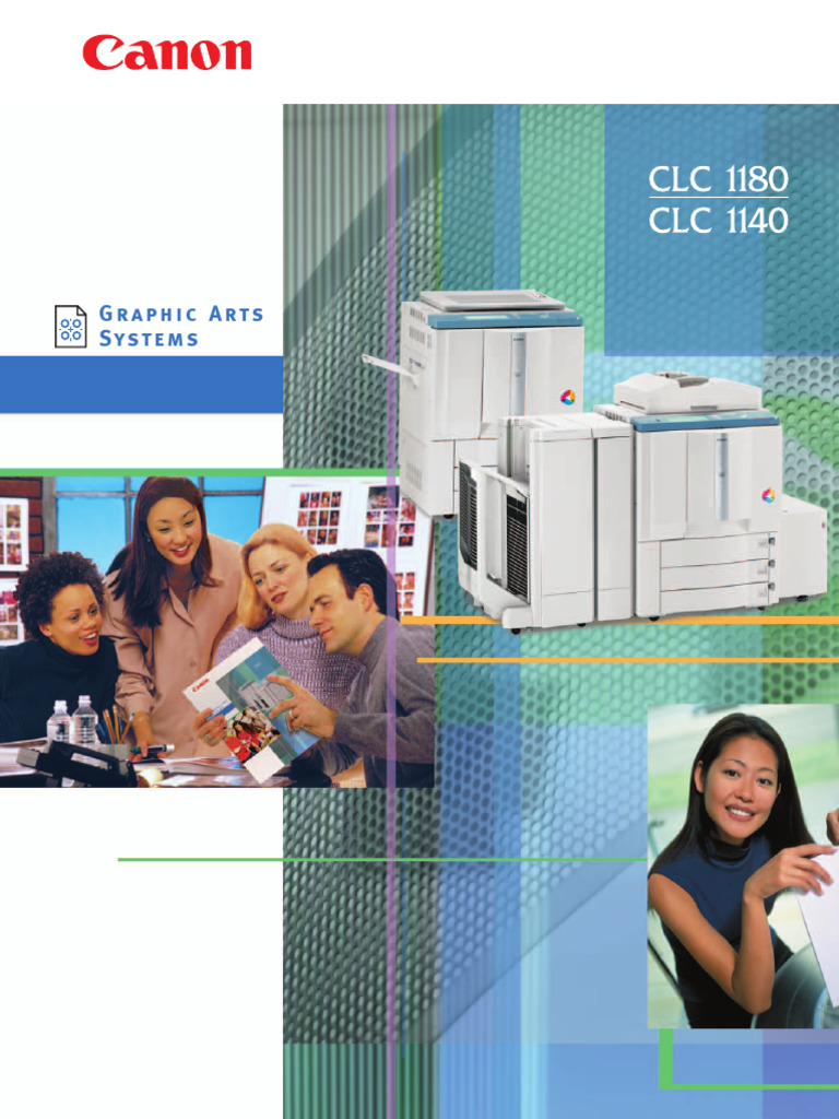 Canon CLC 1140 Copier Brochure | PDF | Graphic Design | Computing