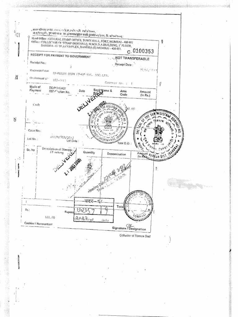 Deemed Conveyance Deed | PDF