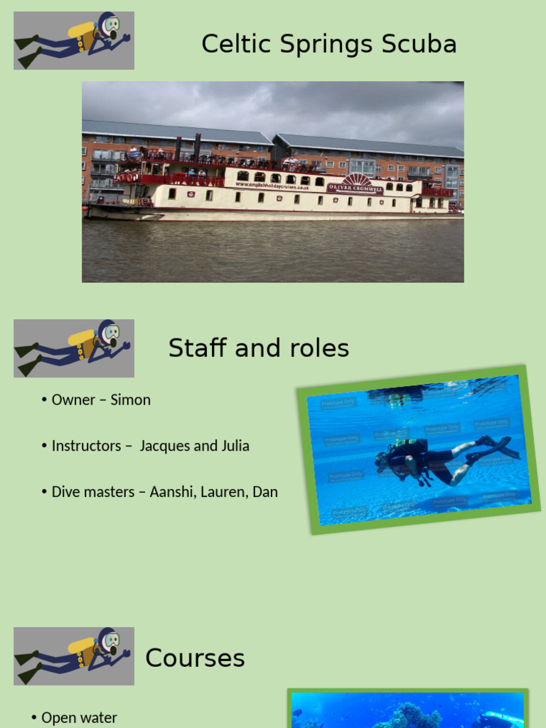Celtic Springs Scuba | PDF