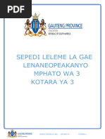 Lesson Plan Sepedi | PDF