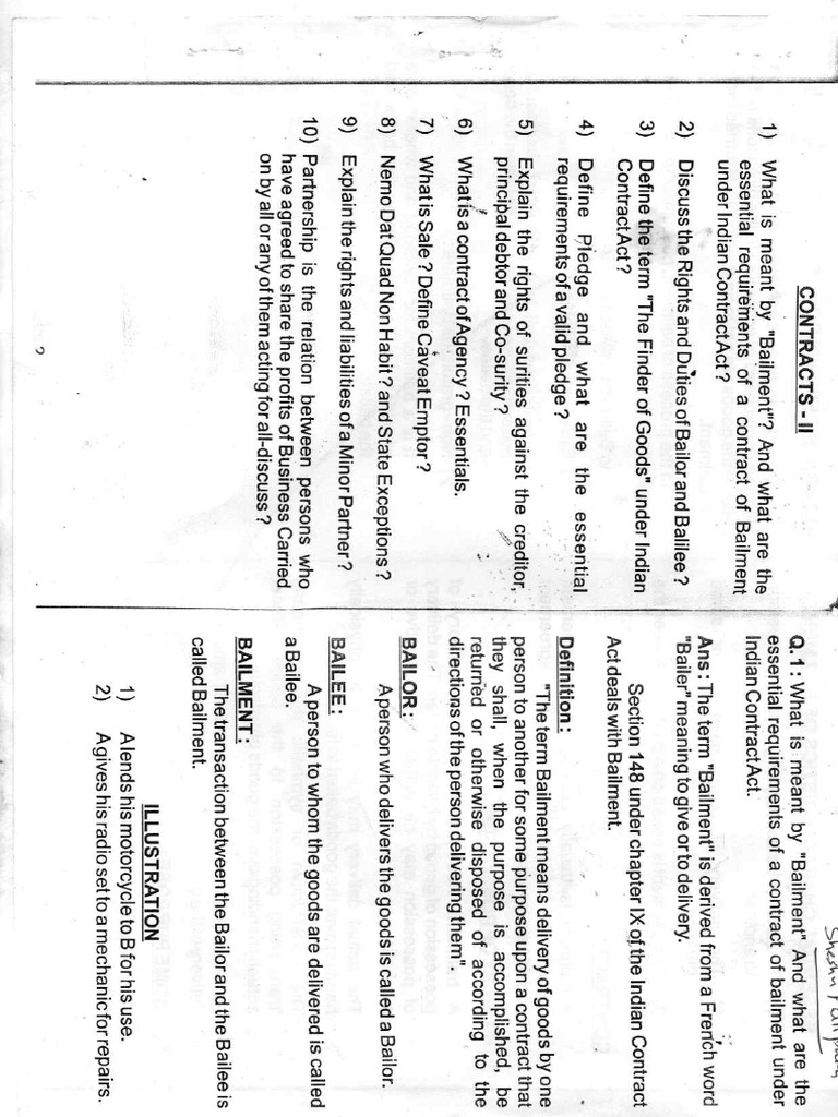 Bhaskar College Notes | PDF