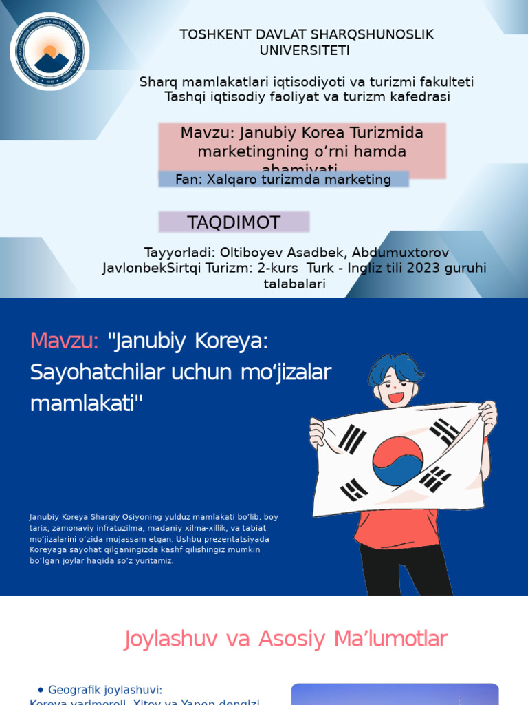 The Role and Importance of Marketing in the Tourism Sector of South Korea.pdf_compressed (1) | PDF