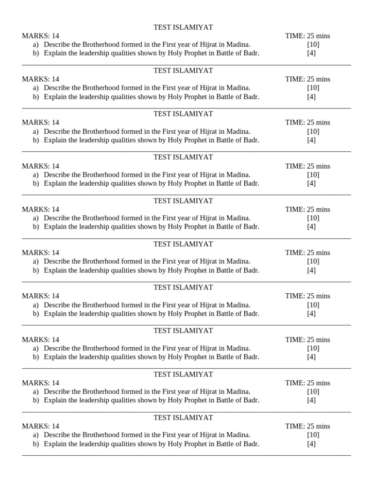 1929 - 40 and Life in Medina Till Badr Test | PDF | Medina | Monotheism