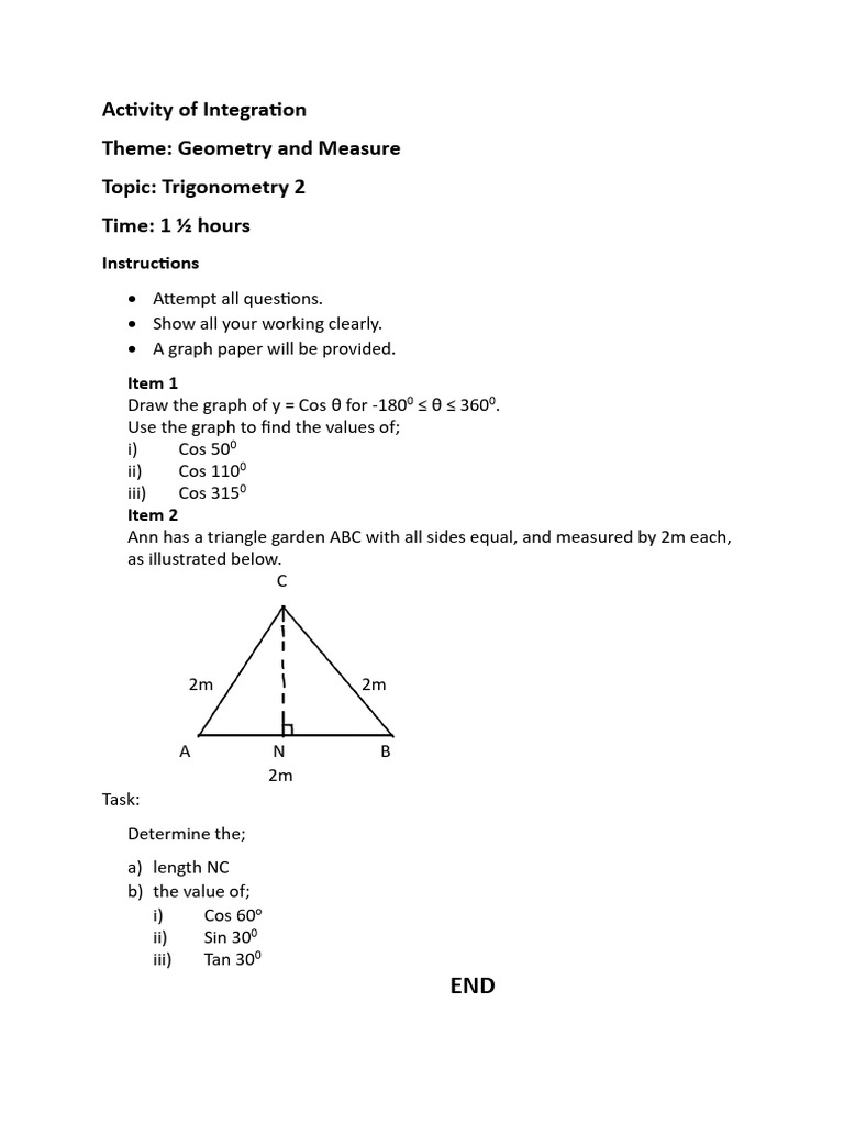Activity of Integration | PDF