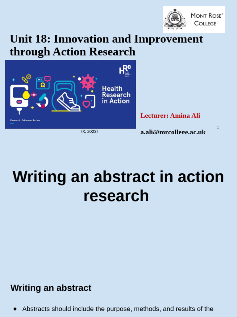 Writing An Abstract | PDF
