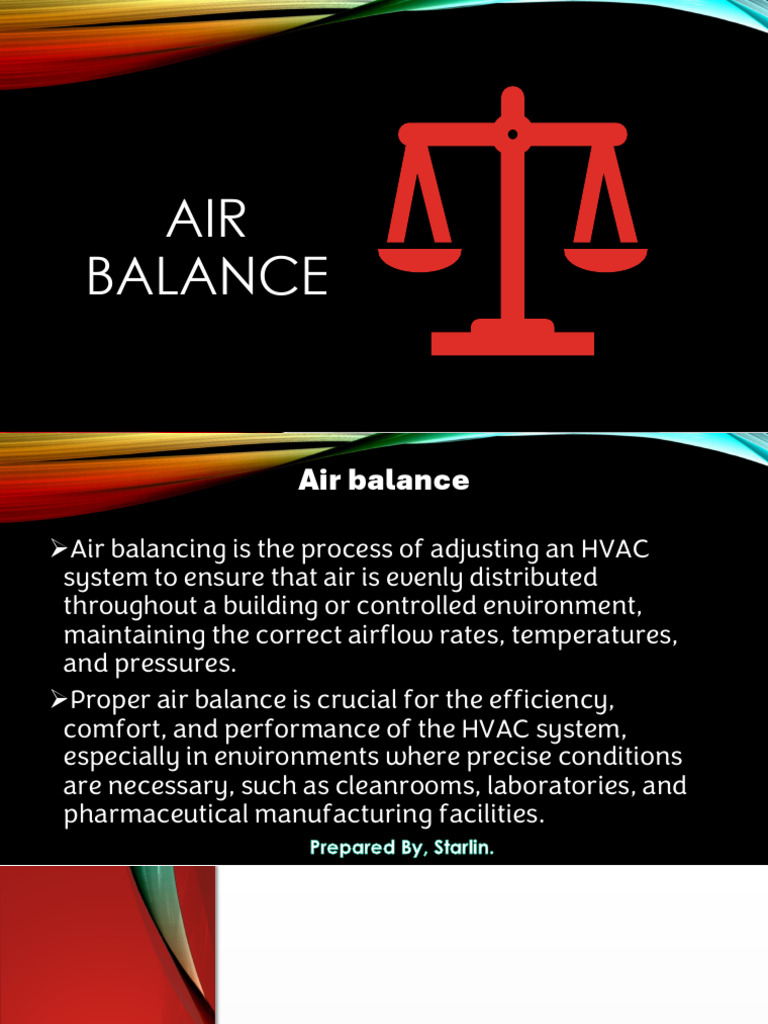 Air Balancing Steps For Pharmaceutical Clean Room | PDF | Duct (Flow) | Humidity