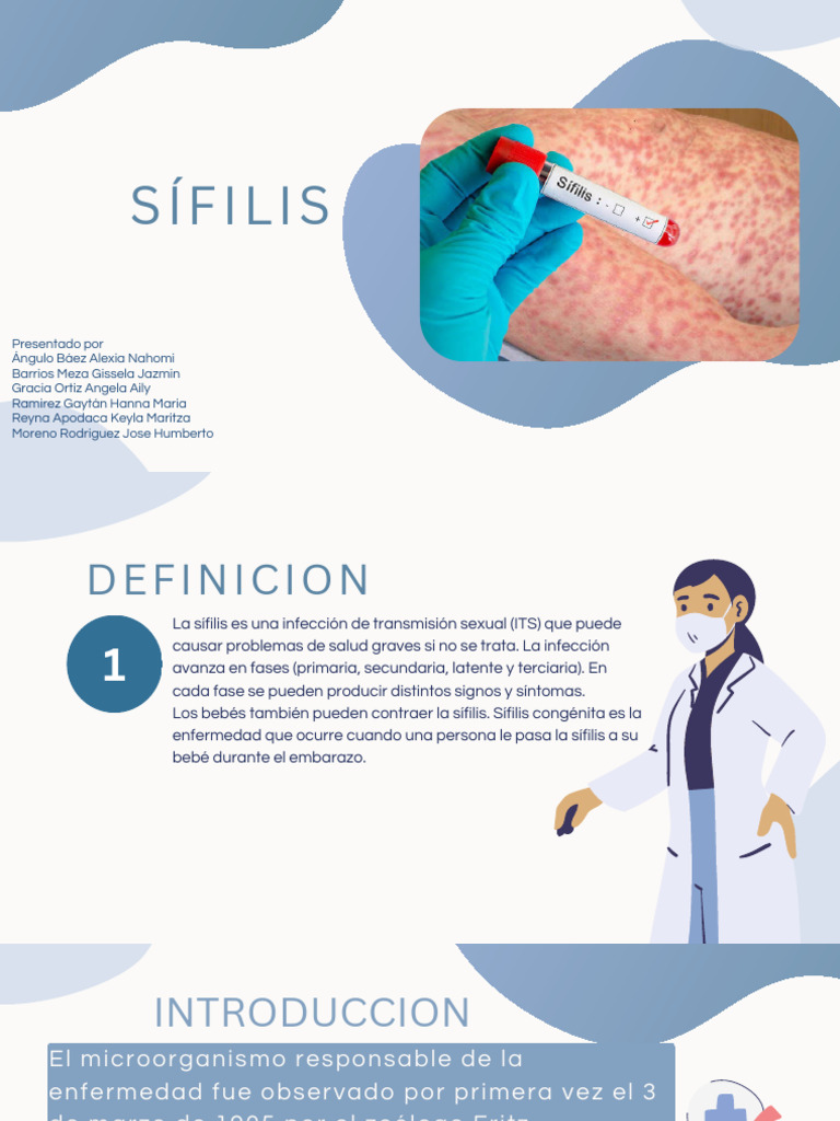 Síntomas de la sífilis en hombres | PDF | Enfermedades y trastornos ...