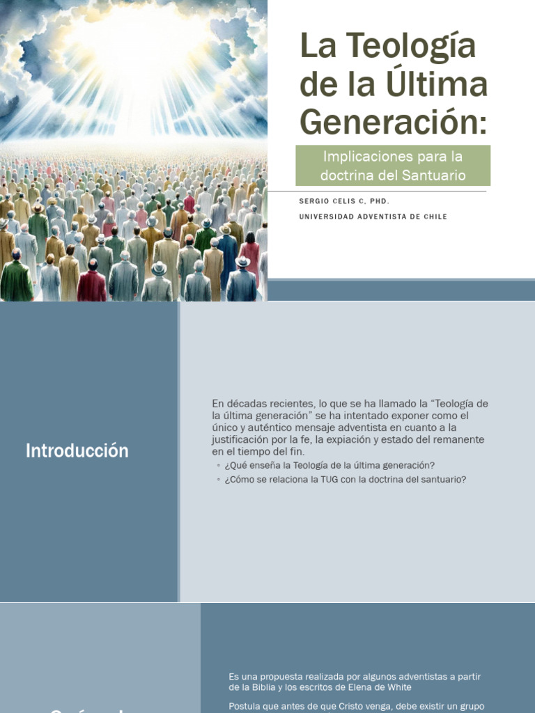 La TUG y El Santuario | PDF | Pecado | Cristo (título)