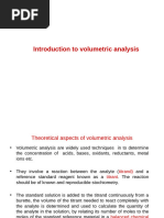 Titrimetric Methods of Analysis | PDF | Titration | Chemistry