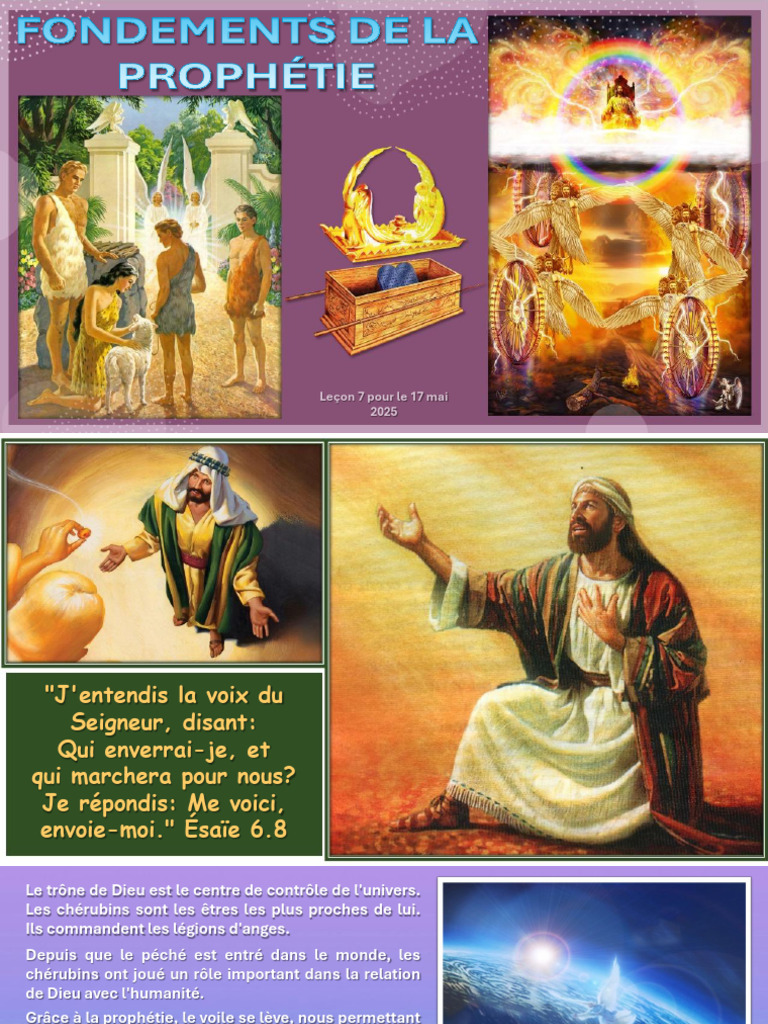 Rôle des chérubins dans la Bible | PDF | Dieu | Jardin d'Eden
