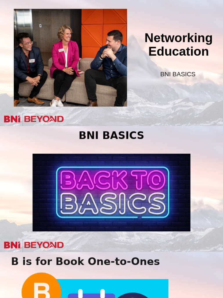 Bni B.A.S.I.C.S | PDF