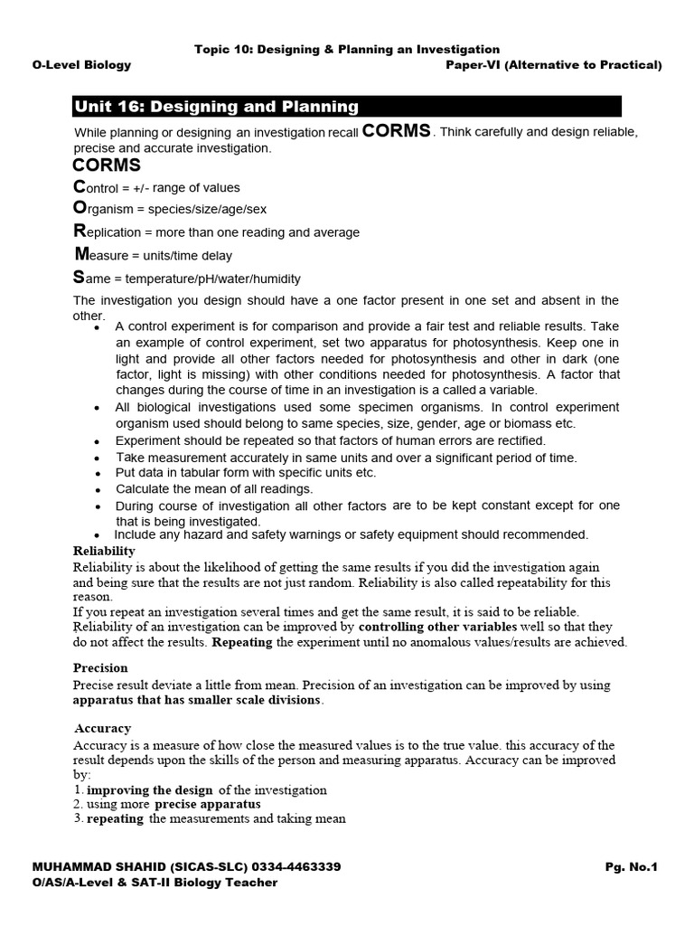 Designing and Planning An Investigation, Graph Suggestion and ...