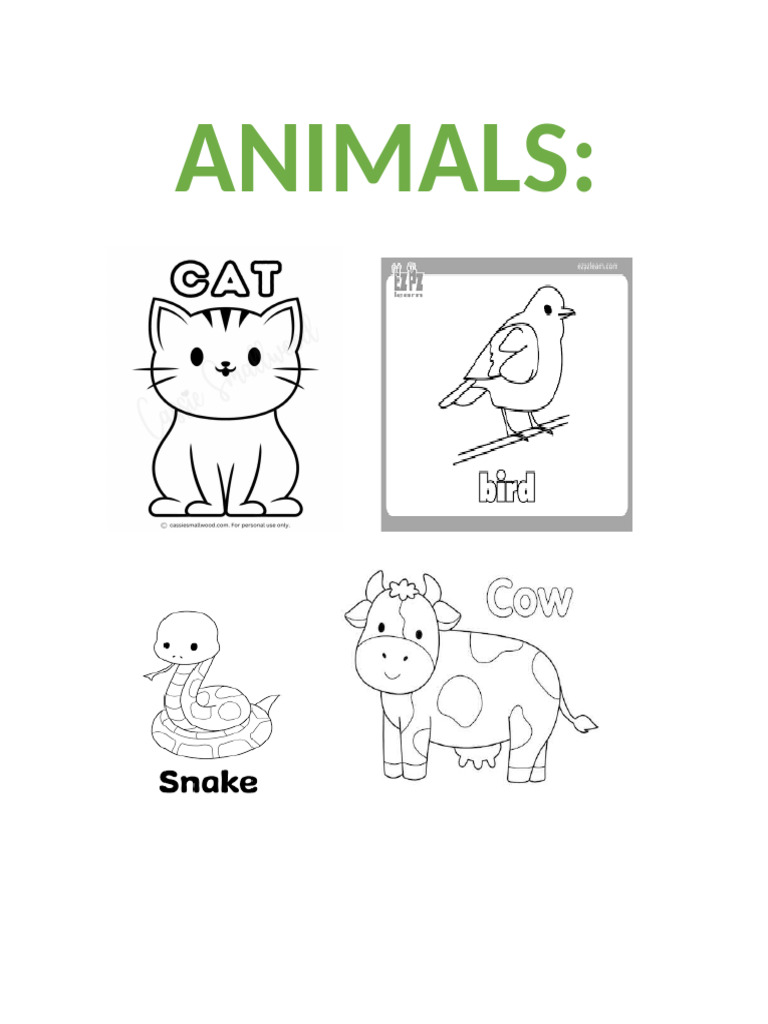 Animals | PDF