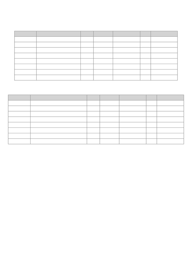 Comprehensive Academic Progression Charts | PDF